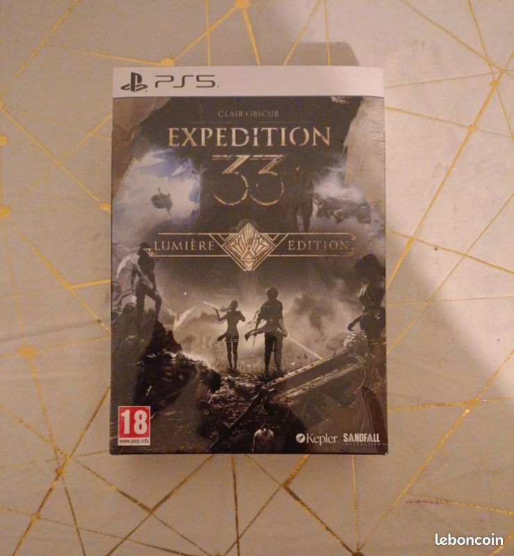 Clair obscur expedition 33 - édition limitée collector lumière - Playstation Play 5 Ps5 - Jeux vidéo