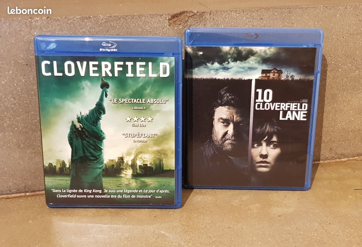 Lot de Blu-ray : CLOVERFIELD + 10 CLOVERFIELD LANE - DVD - Films