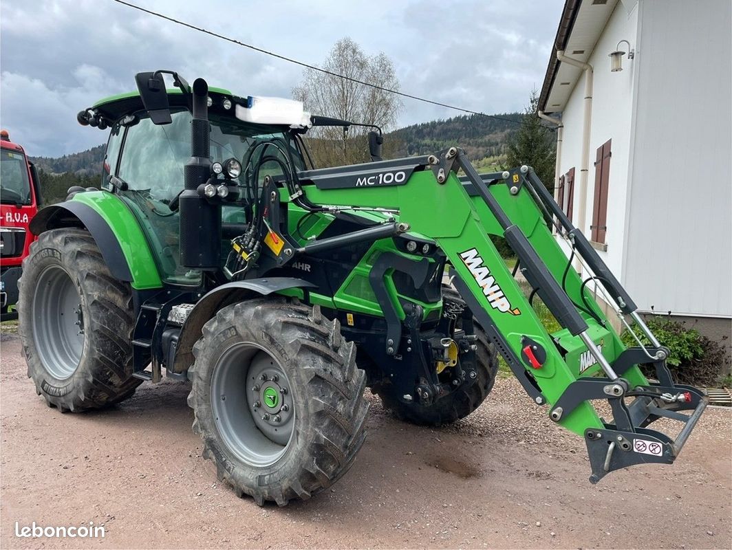 Deutz-Fahr 6130 TTV avec chargeur Manip MC 100 - Tracteurs