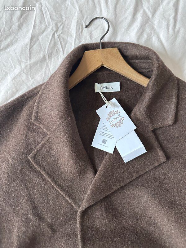Manteau long hiver Émilie karston Neuf - Vêtements