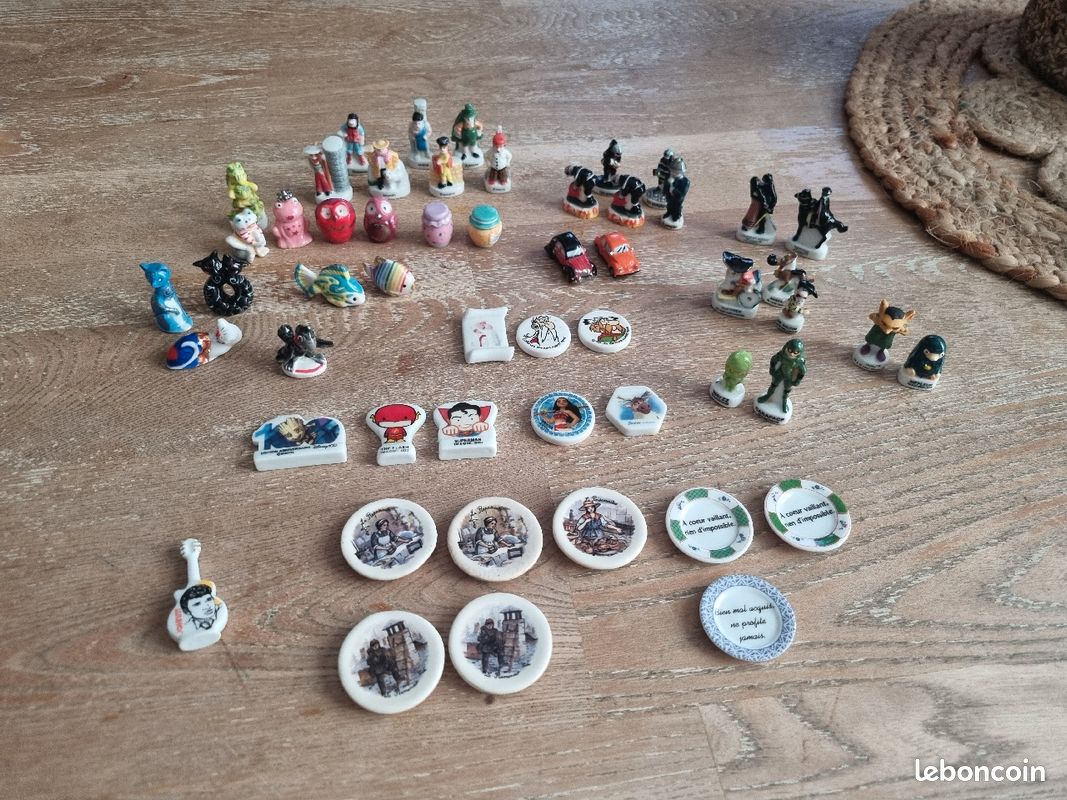 Lot de 53 fèves - Collection