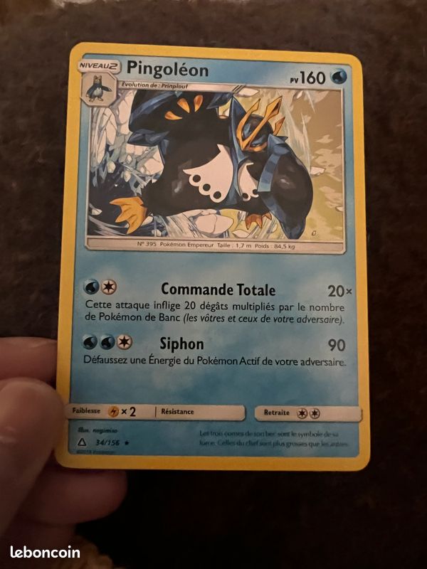 Carte Pokémon Pingoleon - Collection