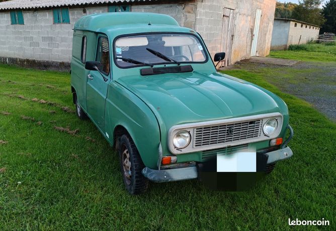 Renault 4l fourgonnette d'occasion - Voitures - leboncoin