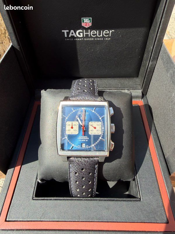Tag Heuer Monaco calibre 12 - Montres & Bijoux