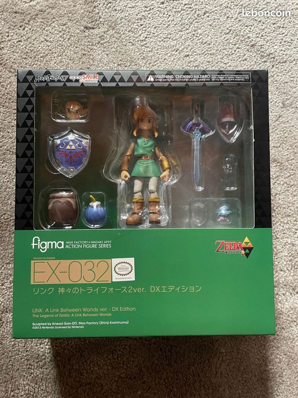 Figma Link The Legend of Zelda A Link Between Worlds figurine Nintendo ...