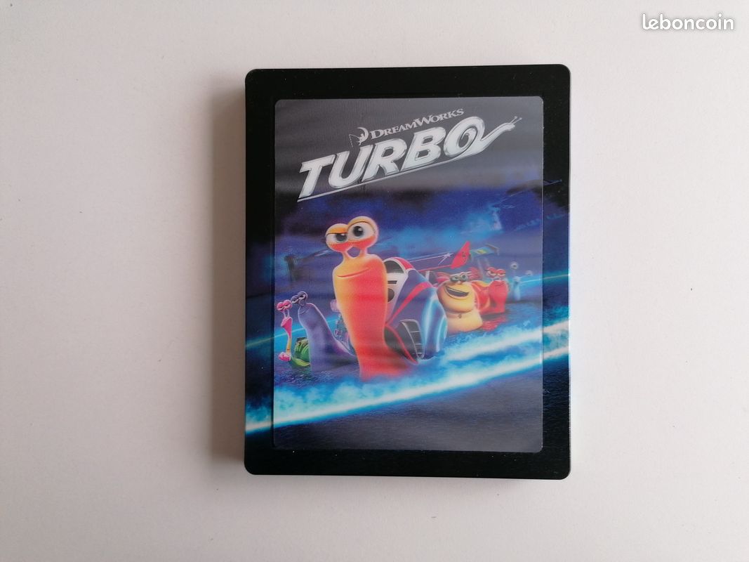 Turbo • Bluray 2D + 3D + DVD • Steelbook - DVD - Films