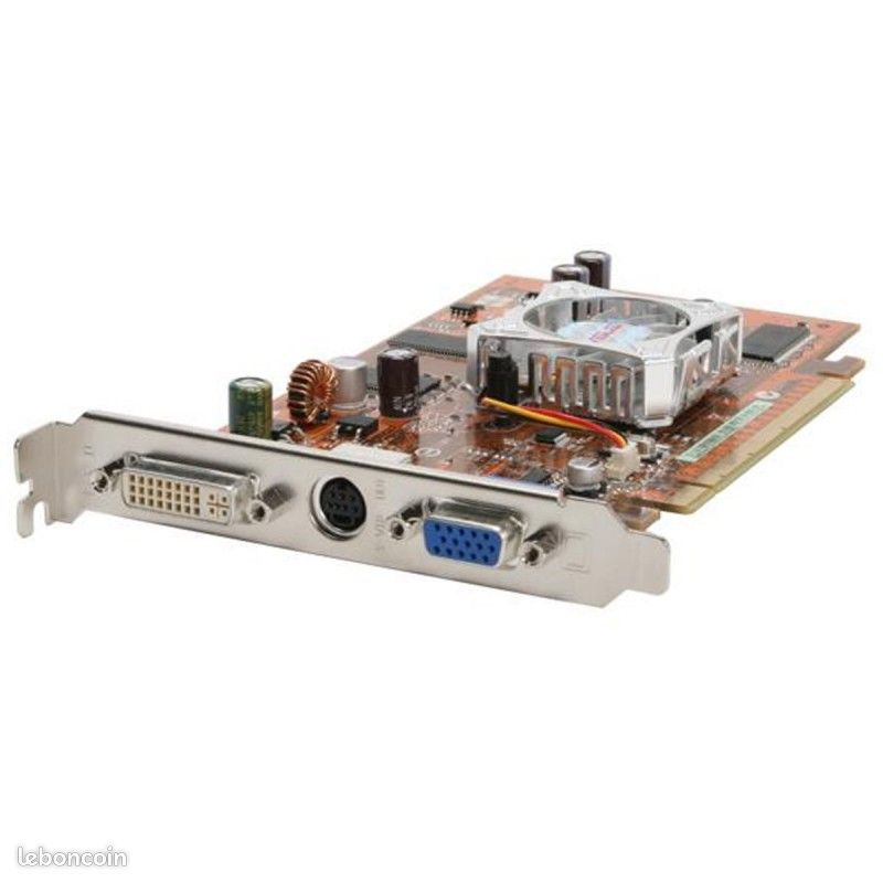 Carte ASUS Radeon X550 EAX550HM512/TD/256M A260C2 PCI-e DVI-I VGA S ...