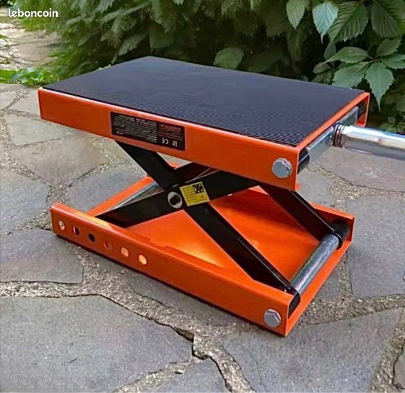 Cric ciseaux moto quad scooter 500 kg – Hauteur 9-36 cm – Neu ...