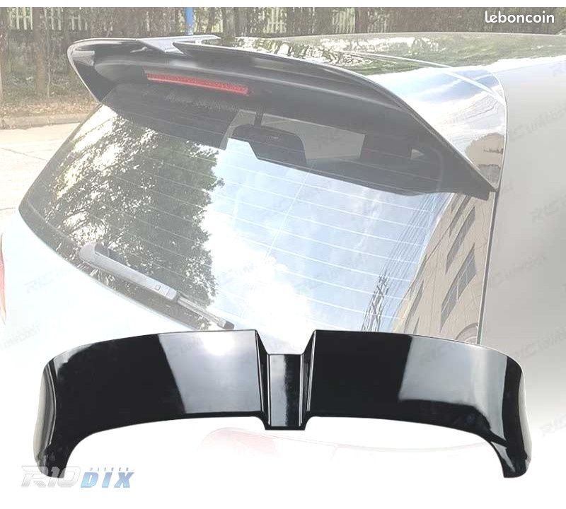 Aleron spoiler volkswagen vw golf 6 gti 08-13 look oettinger noir ...