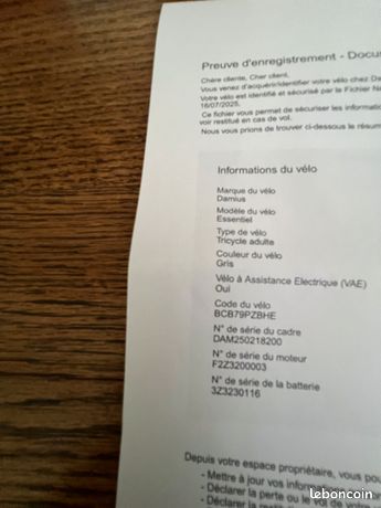 Tricycle damius d'occasion - Vélos - leboncoin