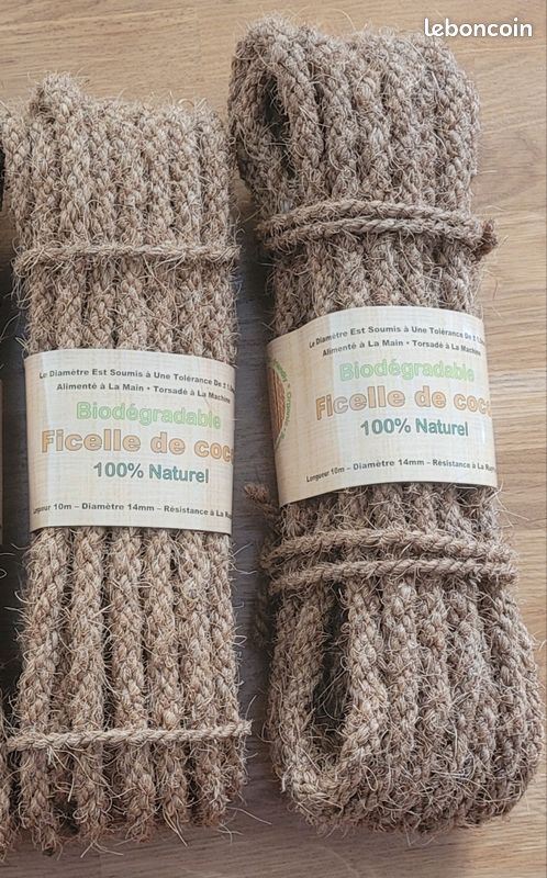 Corde de coco 14mm - Jardin & Plantes