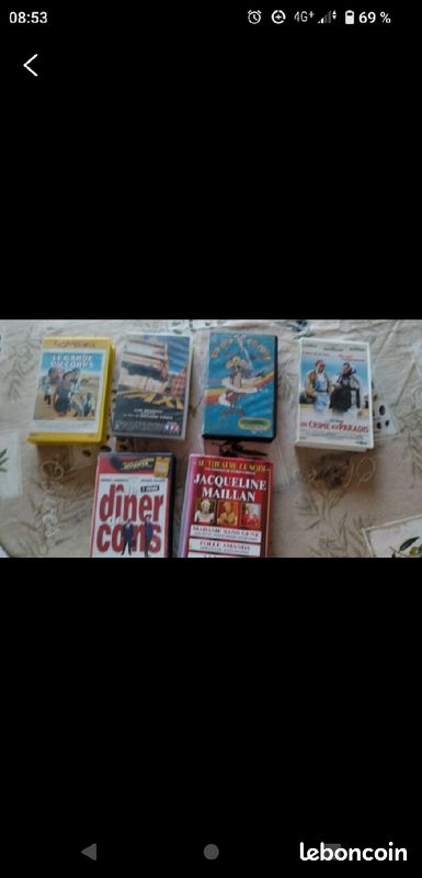 Lot VHS - DVD - Films