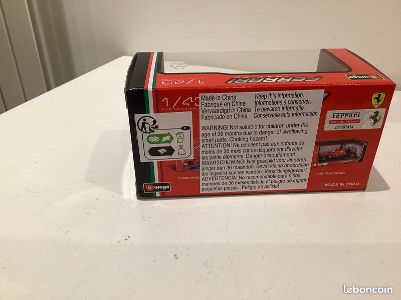 Ferrari SF71H F1 numéro 5 2018 1/43 Burago - Modélisme