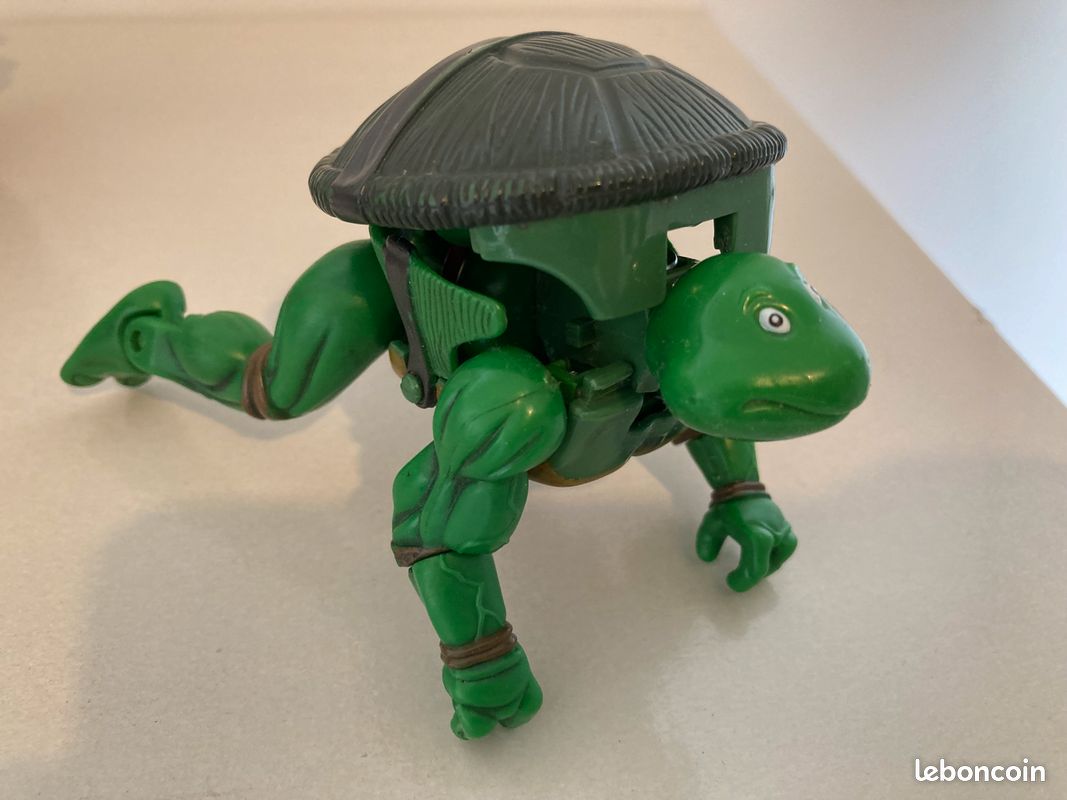 Tortue Ninja Raphaël + moto vintage 2002 - Jeux & Jouets