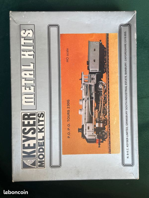HO Keyser – Kit loco vapeur 230 G “Tours” NEUF - Modélisme