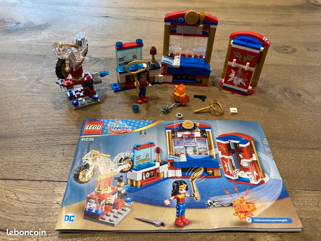 Lego 41235 - super hero girls - la chambre de wonder woman - figurines ...