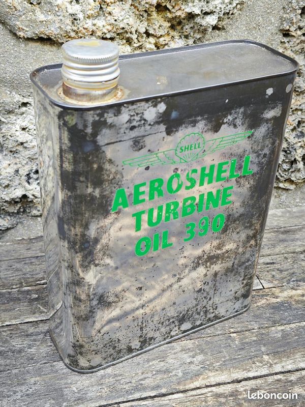 Bidon ancien SHELL AEROSHELL / Saint Valentin - Collection