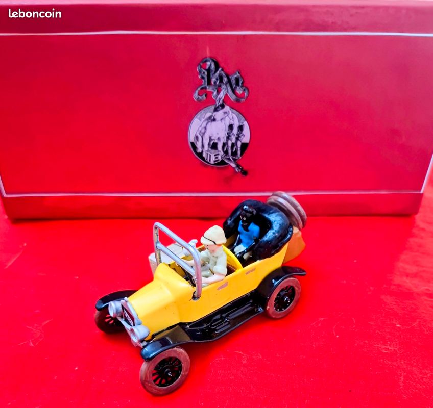 Tintin milou et coco dans le cabriolet - Collection