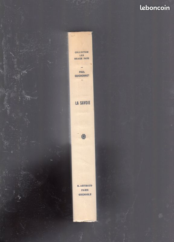 Livre savoie paul guichonnet arthaud 1960 comme neuf - Livres