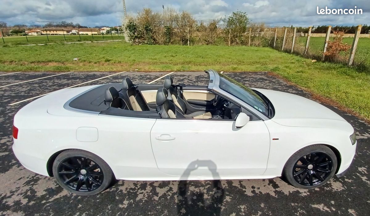 Audi A5 cabriolet V6 3.0l TDI 240cv Quattro S-LINE - Voitures
