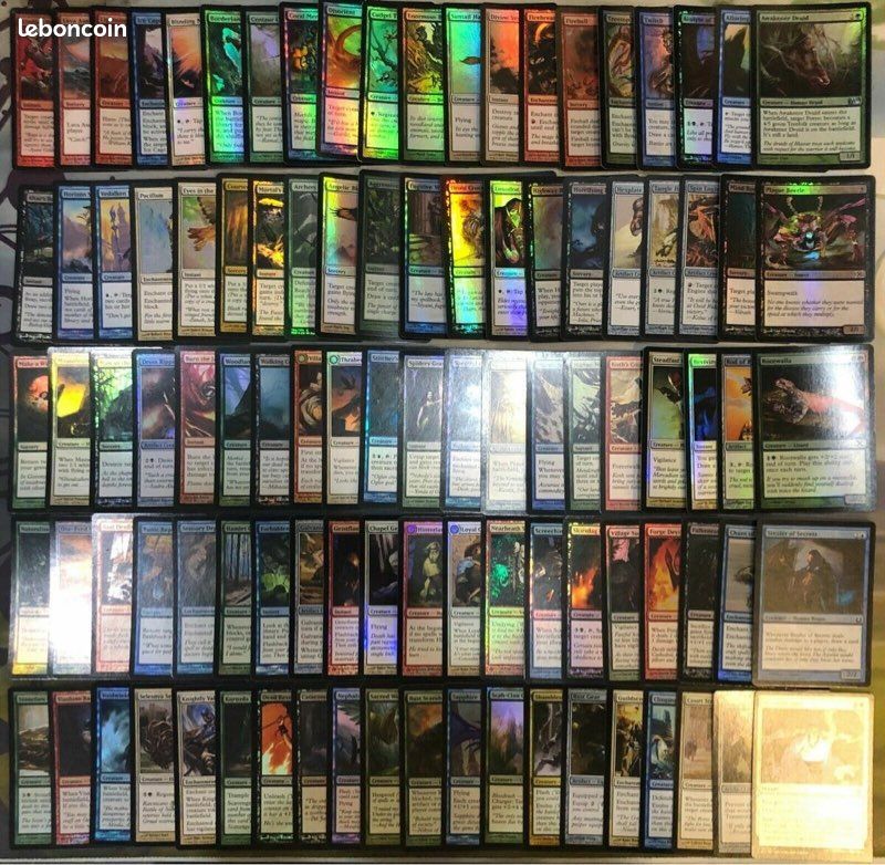 Magic the gathering - MTG - lot de 500 rares, communes et unco (dont ...