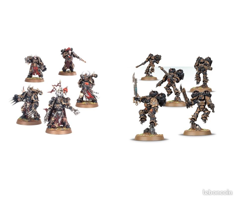 Warhammer 40000 Chaos Space Marines Élus du Chaos + Raptor / Warp Talon ...