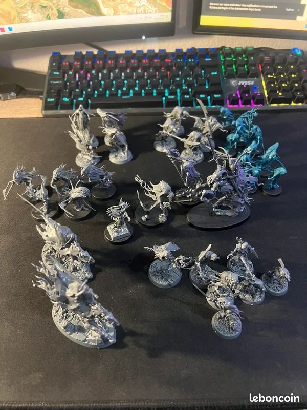 Lot Warhammer âge of Sigmar Nighthaunt - Modélisme