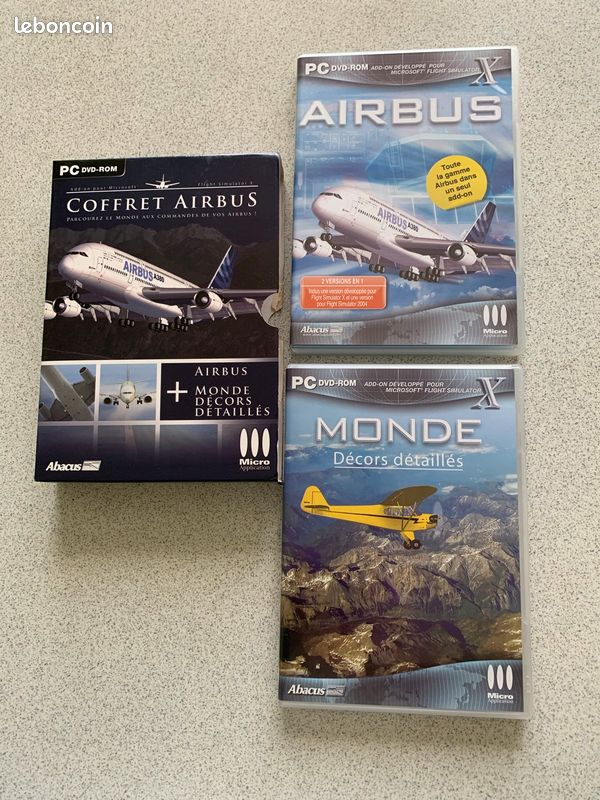 Coffret 4 DVD AIRBUS + Monde décors détaillés avec livret explicatif ...