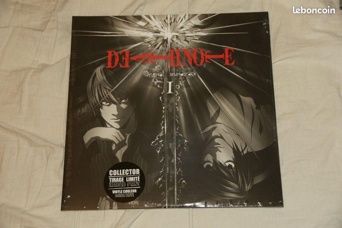 DEATH NOTE original soundtrack I NEUF BLISTER vinyl - CD - Musique