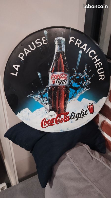 Plaque fer coca cola - Collection