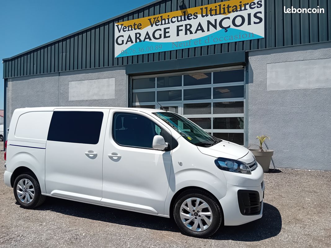 Citroen jumpy m 2.0l 120 cv 6 places cabine approfondie expert standard clim automatique gps ...
