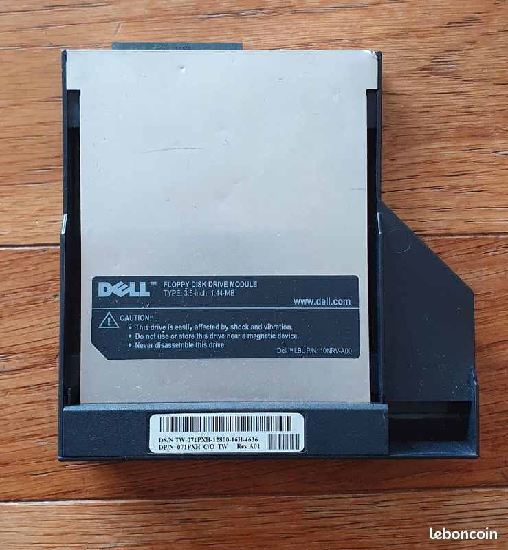 Lecteur disquette 3 pouces 1/2 DELL - Accessoires informatique