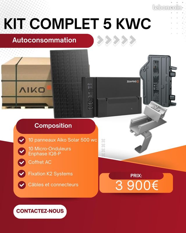 5 kWc Enphase IQ8P⁪⁢ ⁯⁯⁫⁬⁯‌ ⁠⁭⁠ - Bricolage