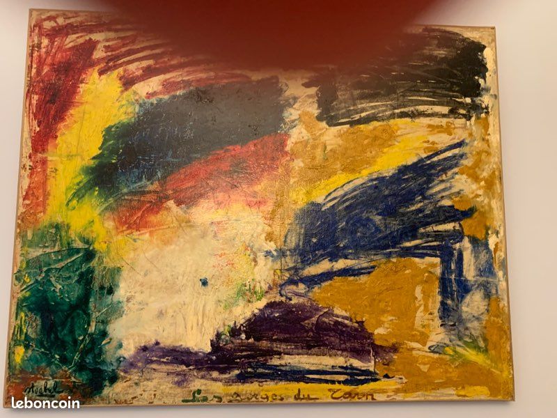 Peinture abstraite signée - Collection