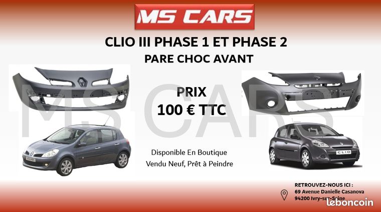 Phare avant clio3 phase 2 d'occasion - Équipement auto - leboncoin - page 6