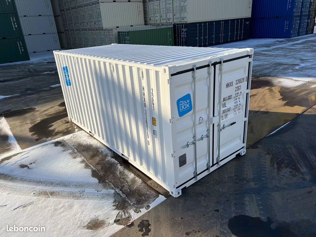 Container / conteneur maritime 20′ DRY premier voyage ou occasion ...