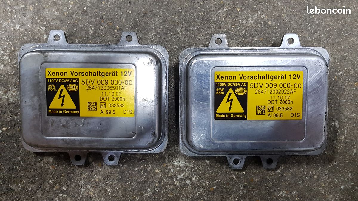 Ballast Xénon Hella 35w 5dv 009 000 00 033581 D1s Citroën C4 Et Bmw