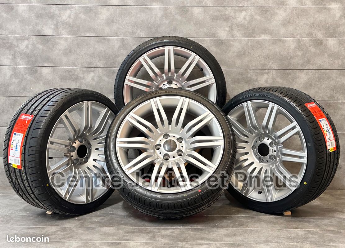 4 Jantes 19" Style Spyder – Compatibles BMW M5 E60, Z8 E52, E63, E64 ...