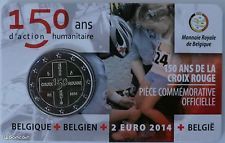 1 rouleau de 25 pièces. De la CROIX ROUGE BELGIQUE 2014 très rare ...