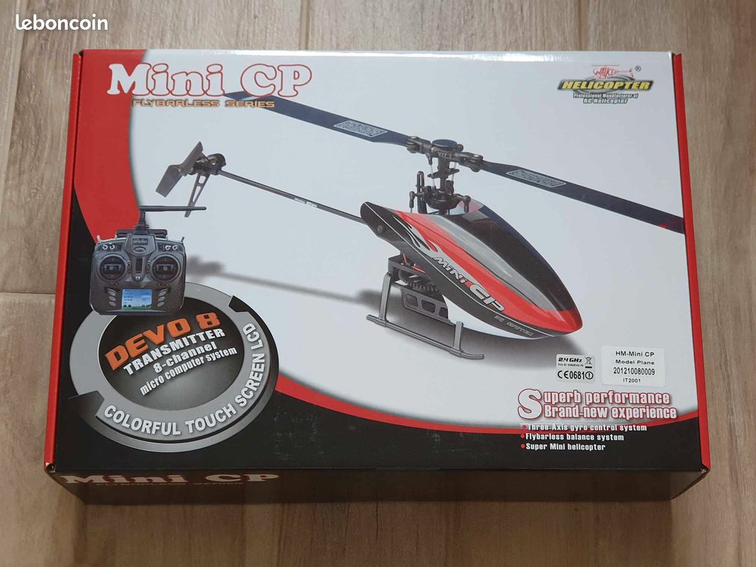 Helicoptere MINI CP DEVO 7E radio MODE 1 - Jeux & Jouets