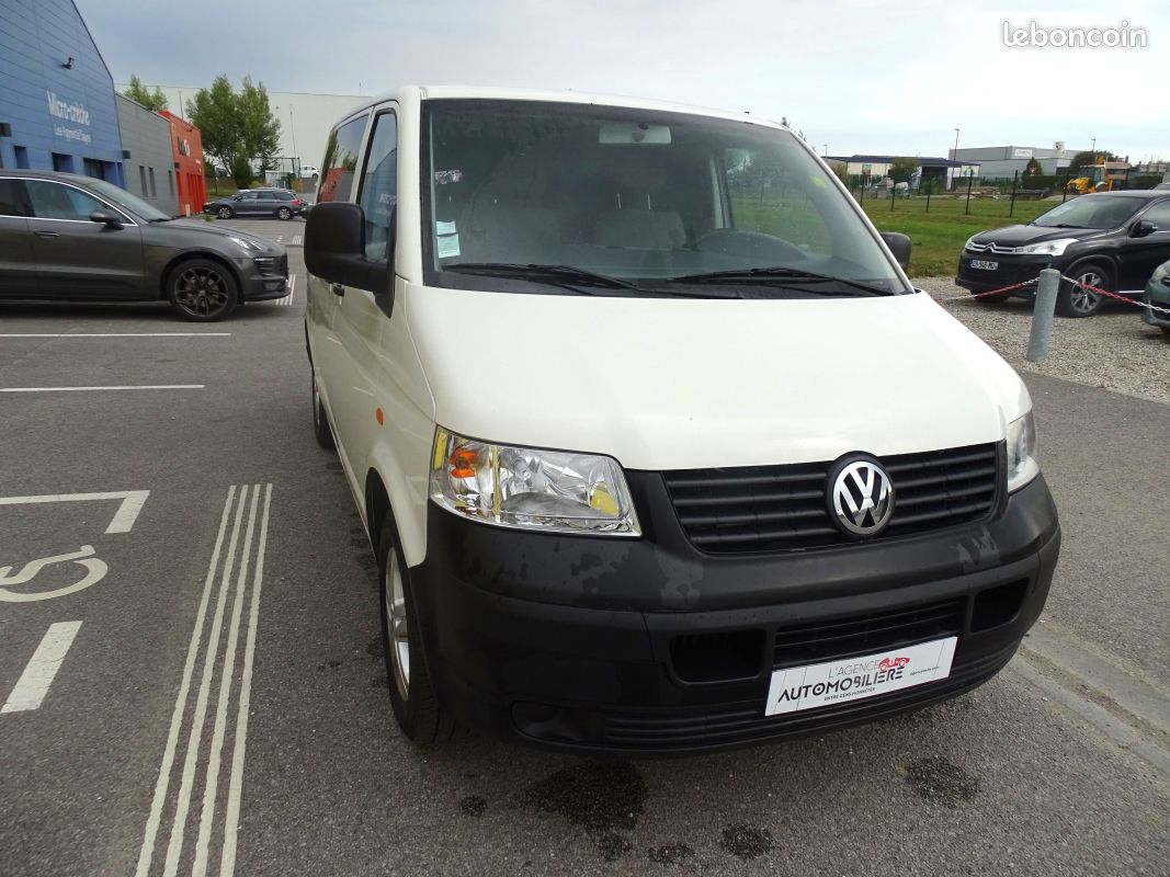 Volkswagen Transporter Combi T5 2.5 L TDI 130 ch Court 9 Places ...