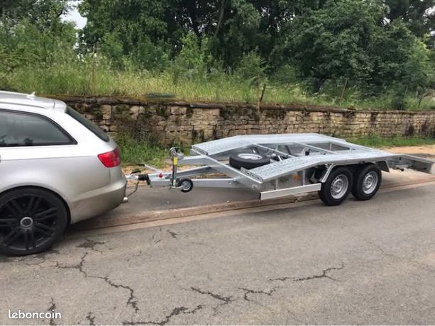 Remorque porte voiture d'occasion - Équipement auto - leboncoin