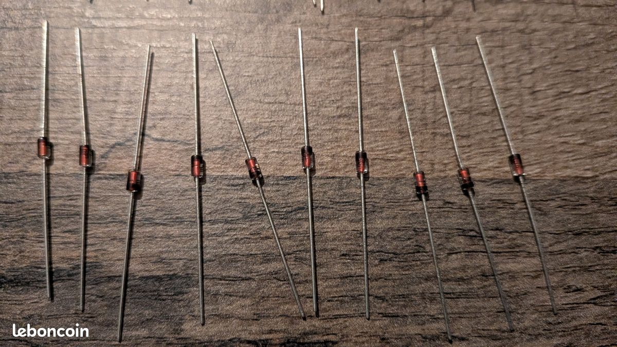 Lot de Diodes Électroniques Zener/Redressement - Bricolage