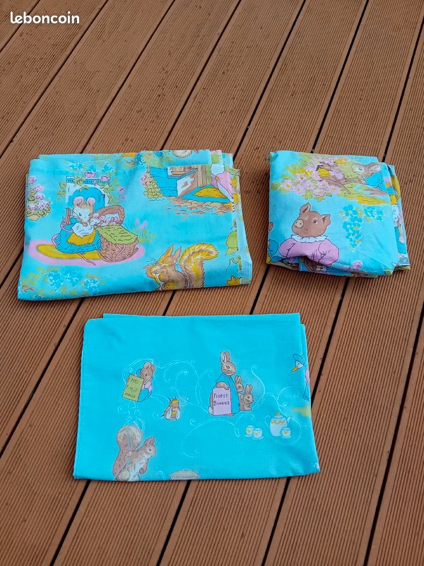 Parure de lit Peter Rabbit Beatrix Potter - Linge de maison