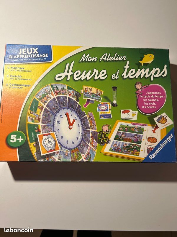 Mon atelier Heure et temps - Jeux & Jouets