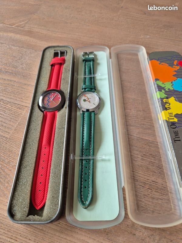 Montres colorées Benetton et Azeka - Montres & Bijoux