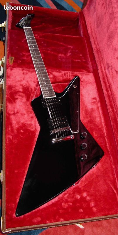 Gibson Explorer Ebony 70s 2023 USA - Instruments de musique