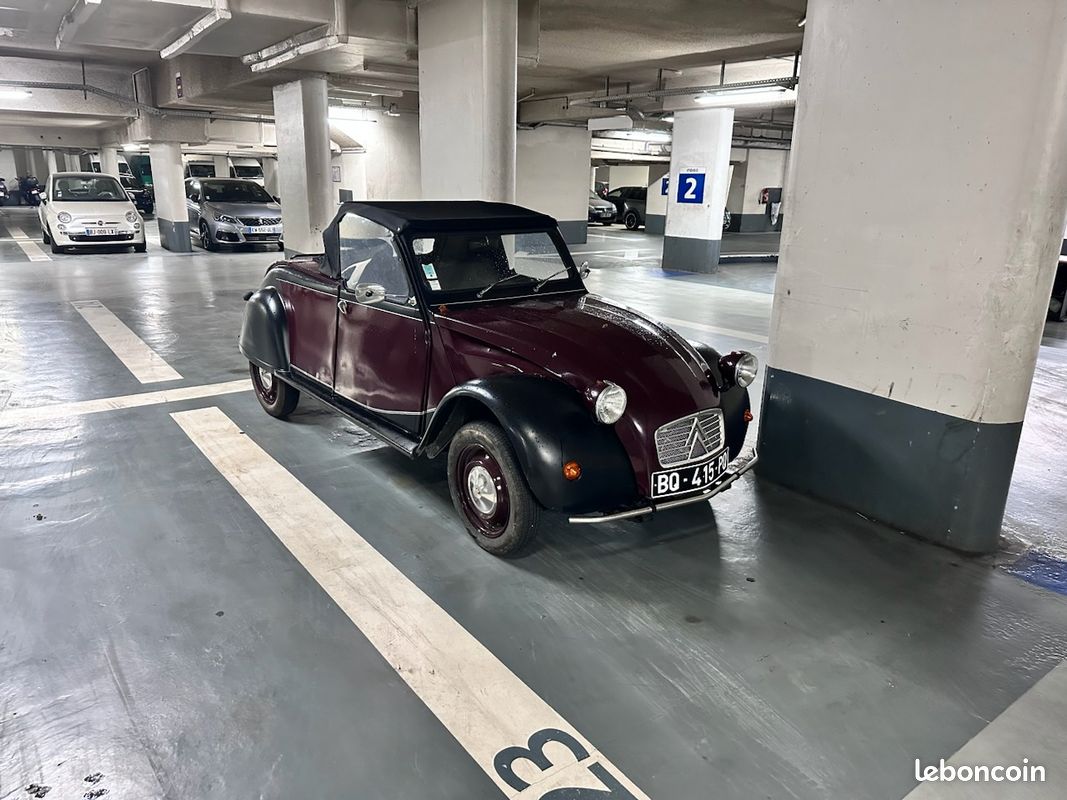 Citroen 2cv coupé cabriolet - Voitures