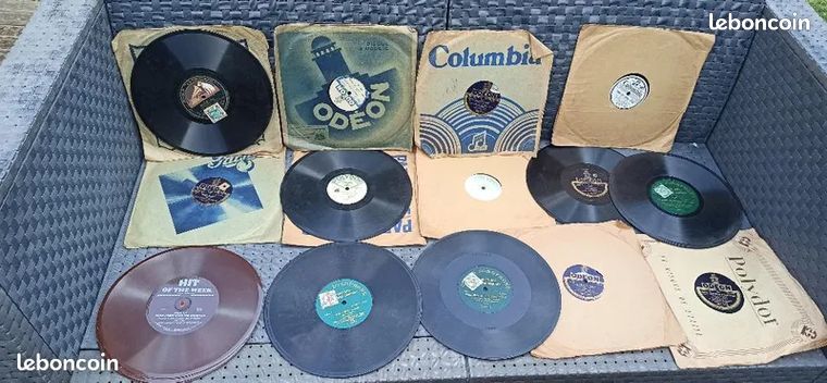 Disques 78 tours d'occasion - Collection - leboncoin