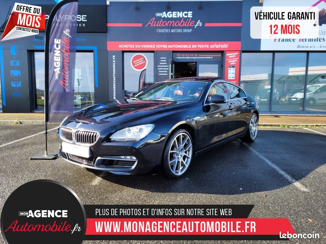BMW Série 6 Gran Coupe 640D 313ch EXCLUSIVE F06 LCI A - Voitures